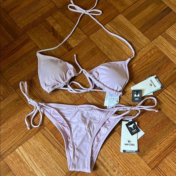 Rip Curl | Swim | Rip Curl Purple Triangle Bikini Set | Poshmark